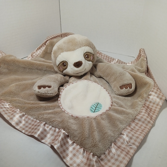 Douglas | Toys | Douglas Baby Sloth Lovey Plush Security Blanket | Poshmark